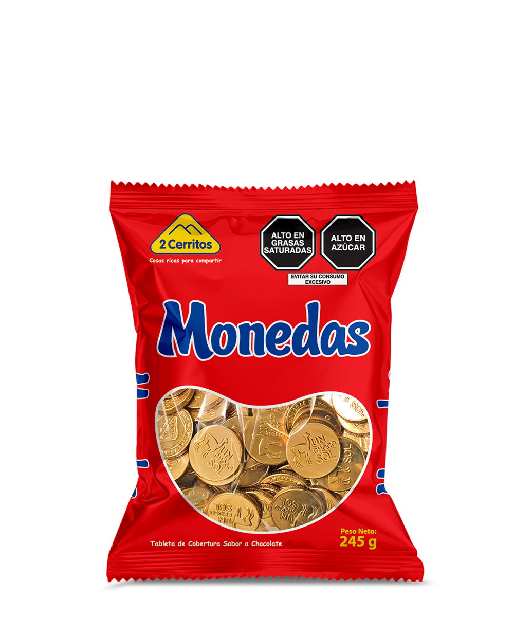 Tableta de cobertura sabor a chocolate 245g – 2 Cerritos